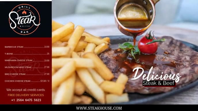 STEAK Template | PosterMyWall