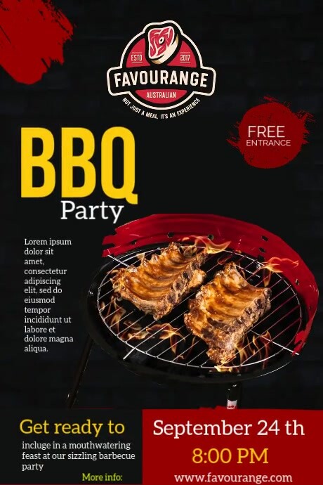 steak Template | PosterMyWall