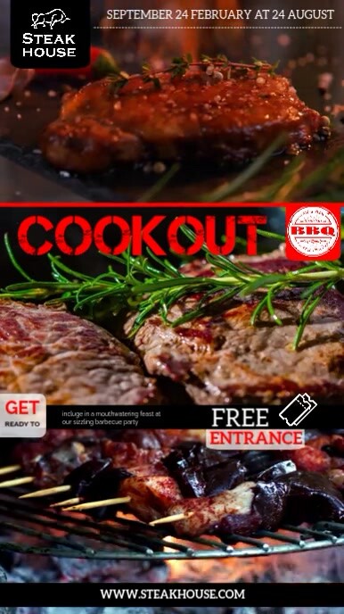 steak Template | PosterMyWall