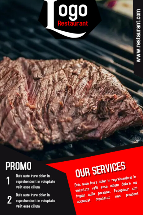 STEAK Template | PosterMyWall