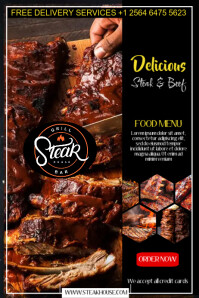 steak Template | PosterMyWall