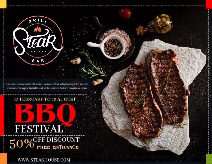 steak Template | PosterMyWall