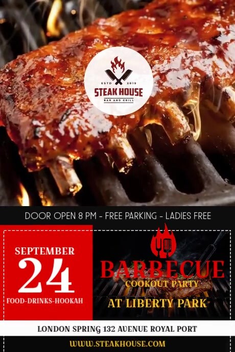 steak Template | PosterMyWall