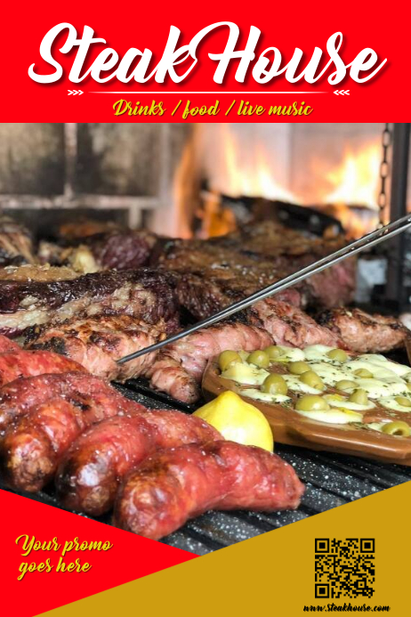 steak house Template | PosterMyWall