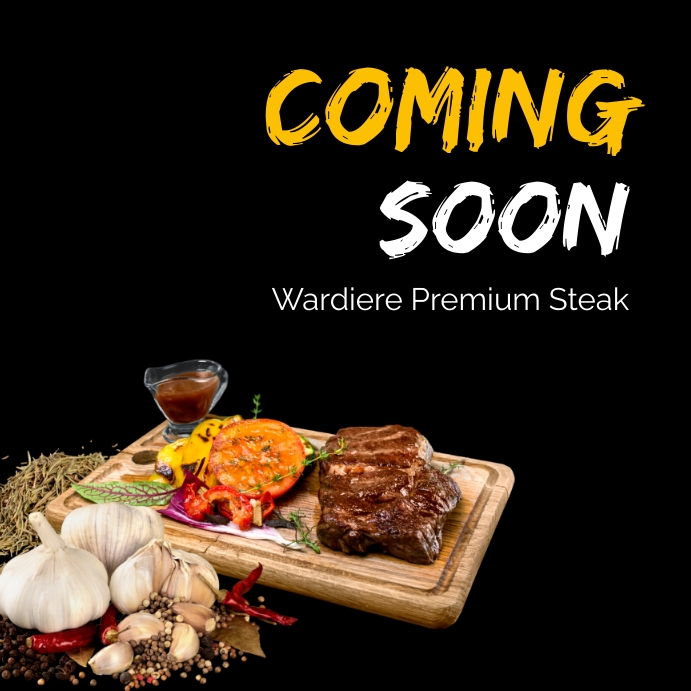 Steak restaurant flyers Template | PosterMyWall