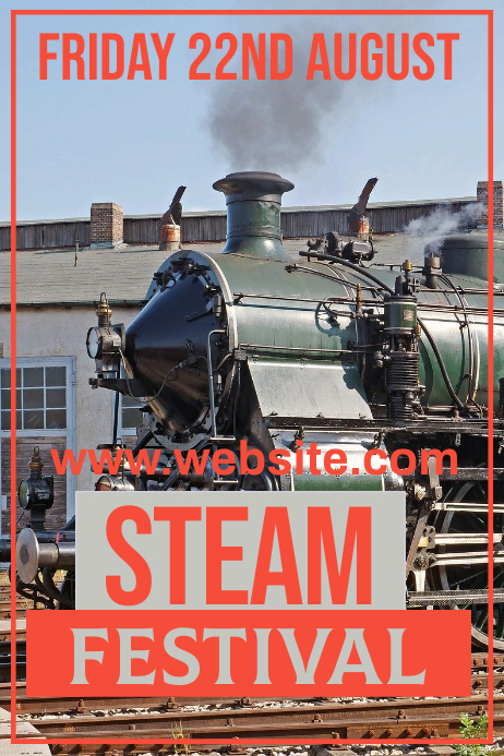 Steam Festival Template | PosterMyWall