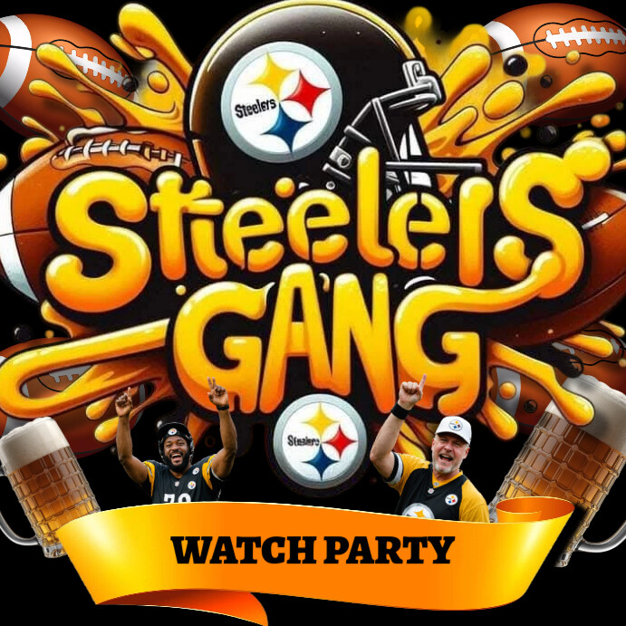 Copy of Steelers Gang | PosterMyWall