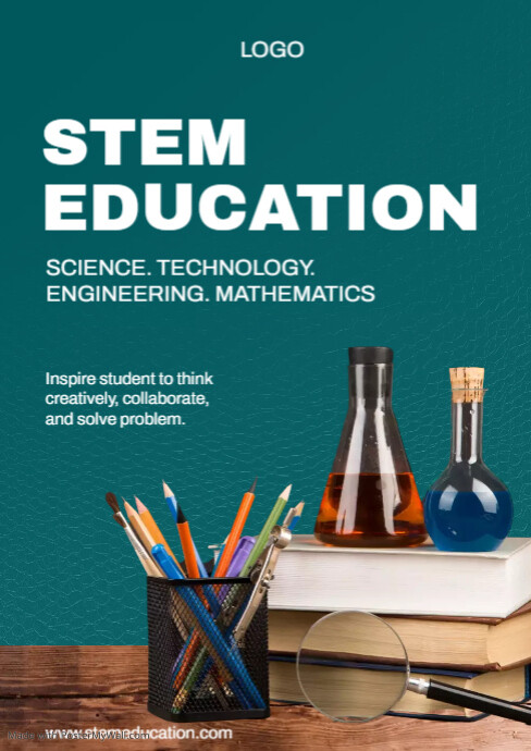 Stem Education Flyer Template | PosterMyWall