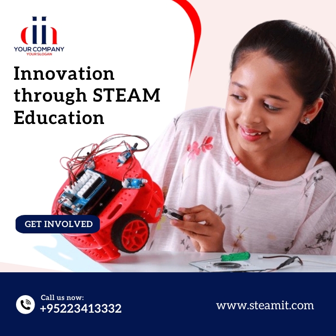 STEM Education poster template templaat | PosterMyWall
