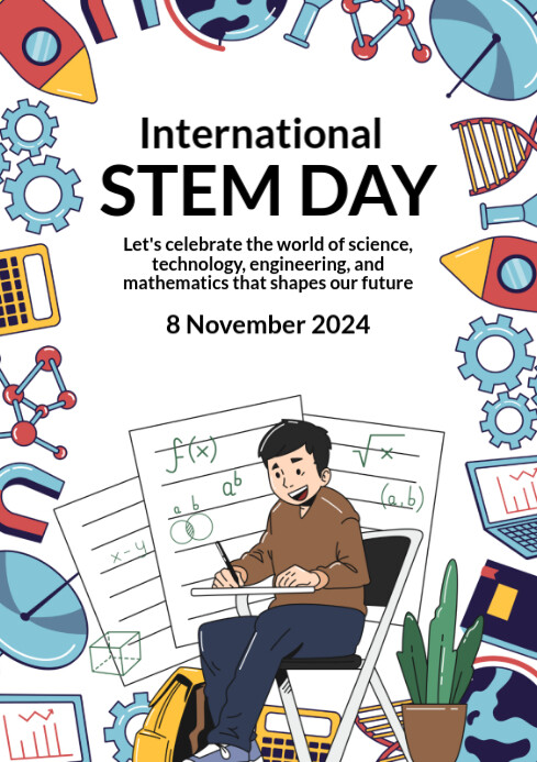 Stem Science Flyer Template | PosterMyWall