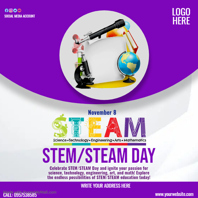 Copy of STEM/STEAM Day | PosterMyWall