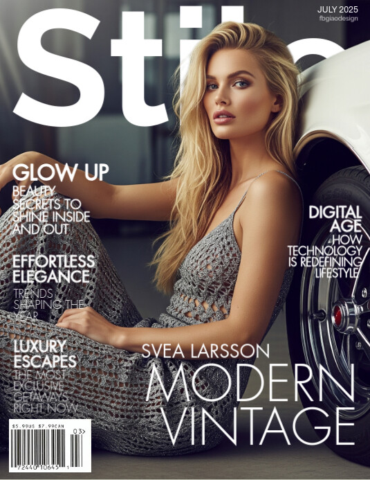 Copy of Stile magazine cover 250727 | PosterMyWall