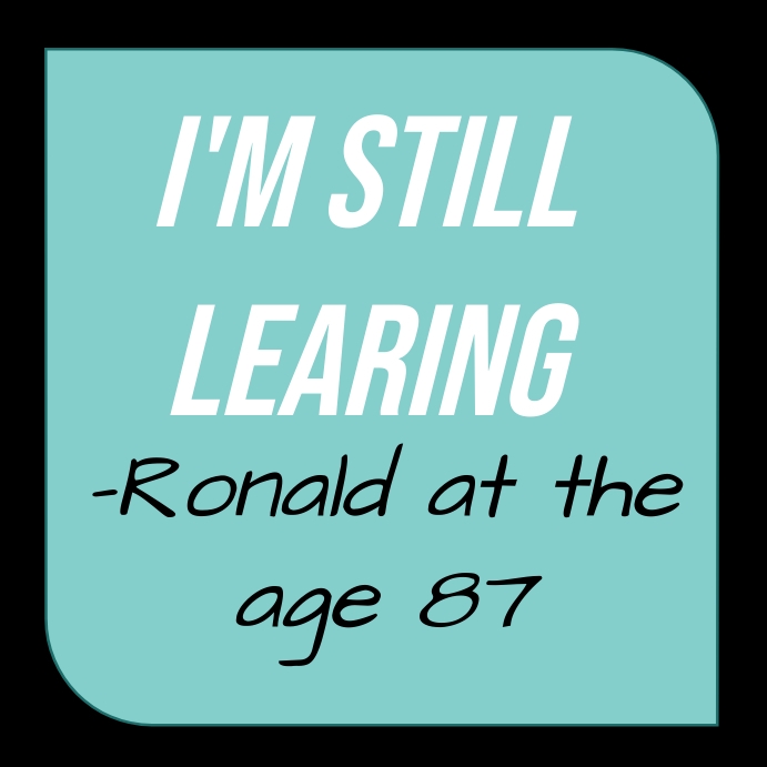 Copy of Still learning | PosterMyWall