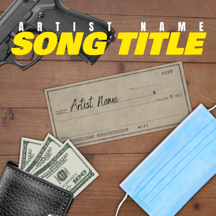 Stimulus Check Album Cover Art v.1 Template | PosterMyWall