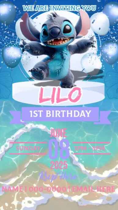 stitch Template | PosterMyWall