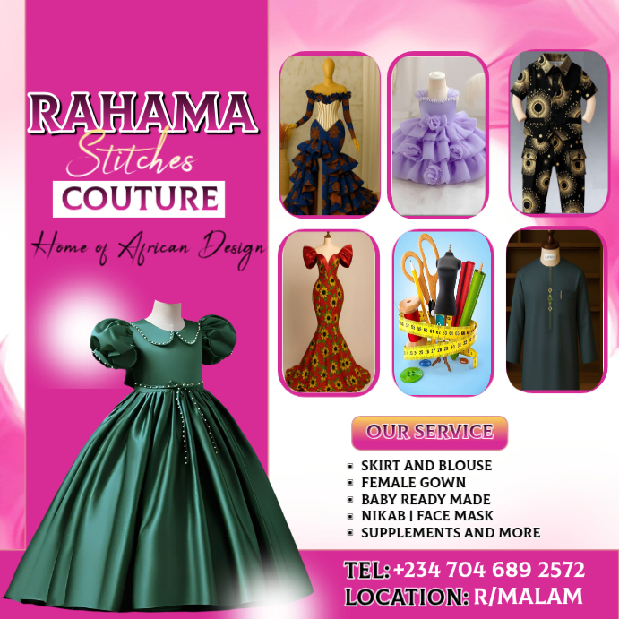 Copy of Stitches couture flyer | PosterMyWall