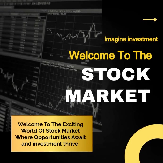 Stock market exchange template | PosterMyWall