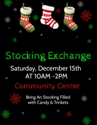Stocking Exchange Template | PosterMyWall