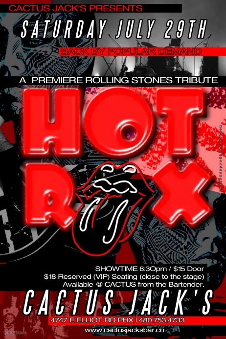 Stones rock music Template | PosterMyWall