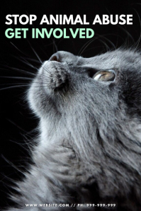 2,920+ animal abuse Customizable Design Templates | PosterMyWall