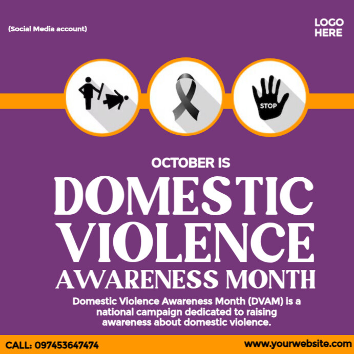 Copy of Stop Domestic Violence Campaign | PosterMyWall
