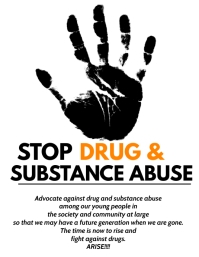 stop drug and substance abuse flyer Template | PosterMyWall