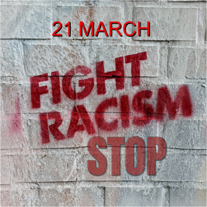 Stop racial discrimination Template | PosterMyWall