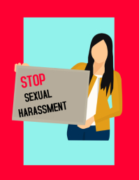 SEXUAL HARASSMENT Template | PosterMyWall