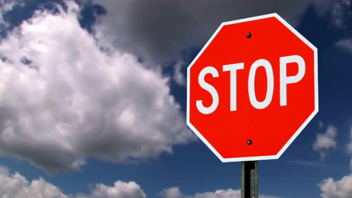 Copy of stop sign board | PosterMyWall