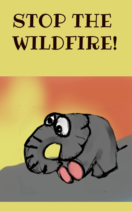 Stop the wildfire Template | PosterMyWall