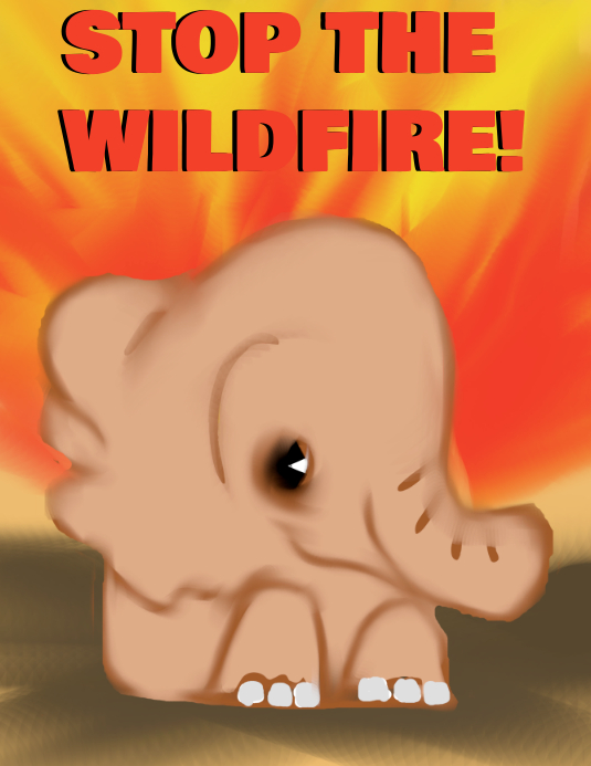 Stop the wildfire Template | PosterMyWall