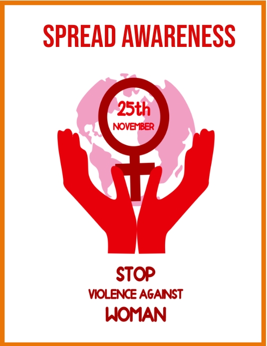 Copy of stop violence against women. | PosterMyWall