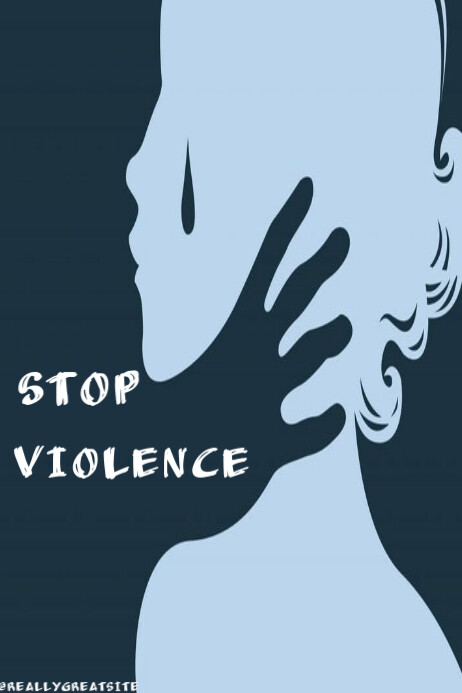 Stop violence Template | PosterMyWall