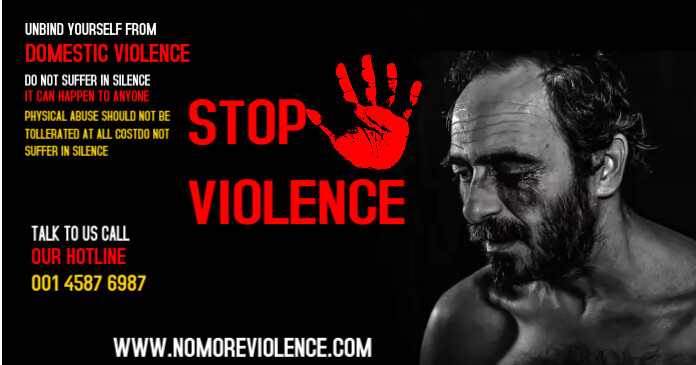 STOP violence Template | PosterMyWall