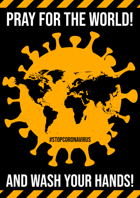 Copy of STOP CORONAVIRUS POSTER | PosterMyWall