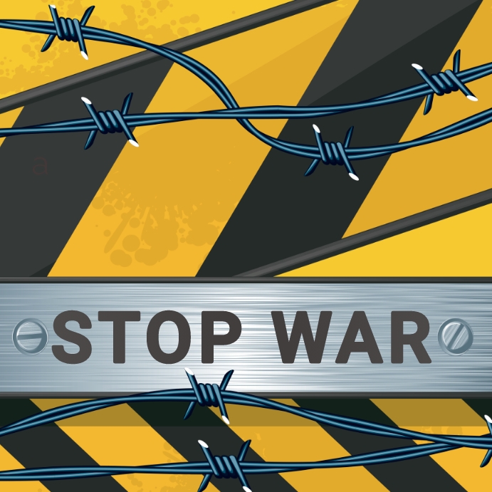 Stop war Template | PosterMyWall