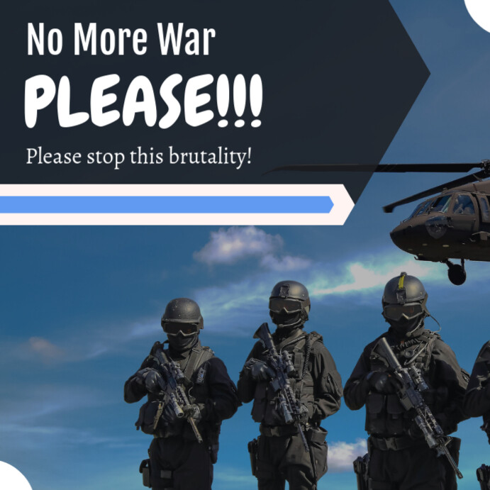 Plantilla de Stop War | PosterMyWall