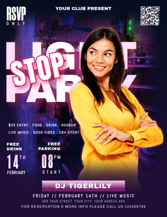 stoplight party Template | PosterMyWall
