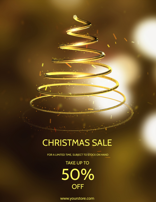 STORE CHRISTMAS Template | PosterMyWall