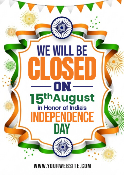 Store Closed Notice Template | PosterMyWall