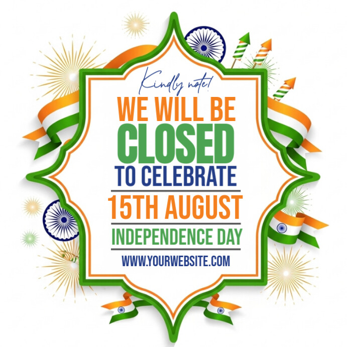 store closed notice Template | PosterMyWall