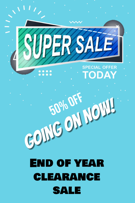 store Template | PosterMyWall