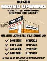 Store Grand Opening Ads Template | PosterMyWall