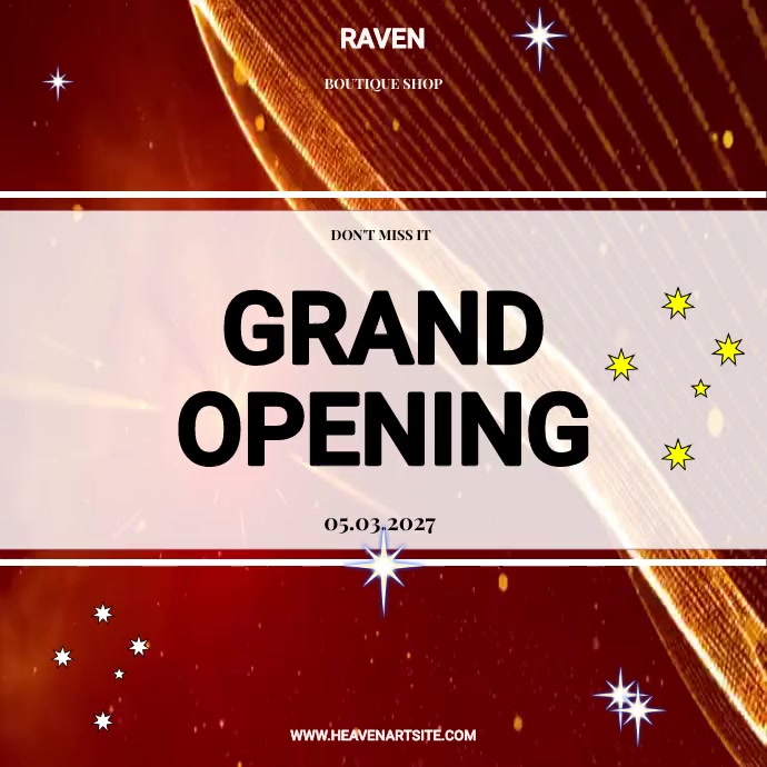 Plantilla de store grand opening instagram post | PosterMyWall