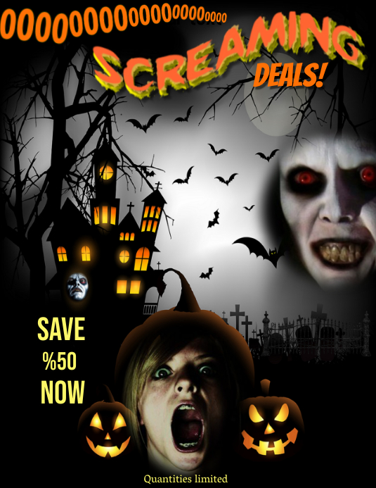 Copy of HALLOWEEN STORE SALE | PosterMyWall