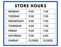 Store Hours Opening Hours Flyer Template | PosterMyWall