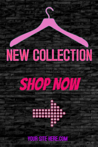 shop new collection poster Template | PosterMyWall