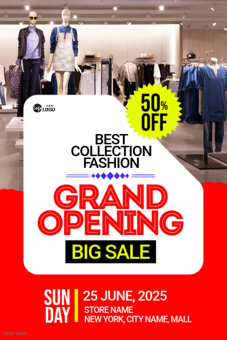 Copy of Store Opening Ad Template | PosterMyWall