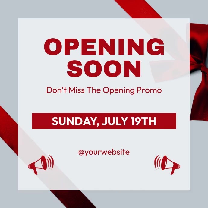 Plantilla de Store Opening | PosterMyWall