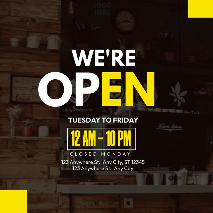 Modèle Store Opening Template Ads | PosterMyWall